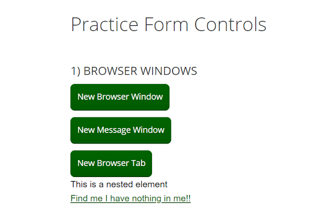 12. http://www.way2automation.com/demo.html