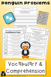 First Grade Love: Penguin Problems Book Companion