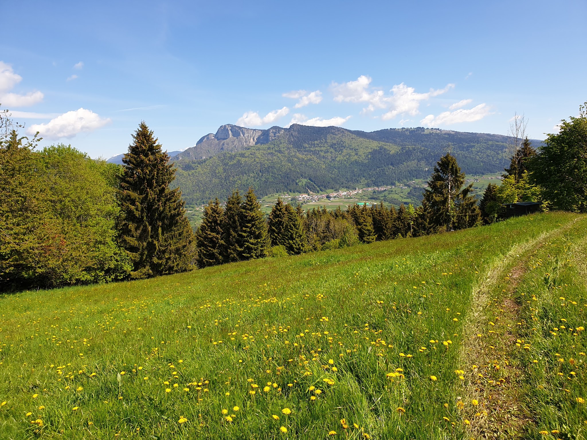 Su strade e sentieri: PEDESCALA - FORTE CORBIN - VAL D'ASSA - PEDESCALA