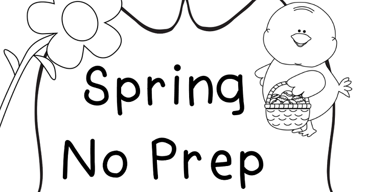 Spring Themed No Prep Packet!! | Pride and Primary