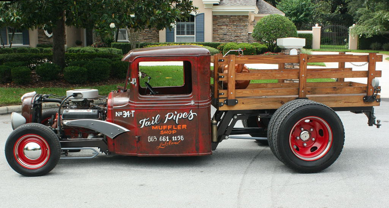 247 AUTOHOLIC: Truck Tuesday - 1934 Ford Rat Rod Pick Up