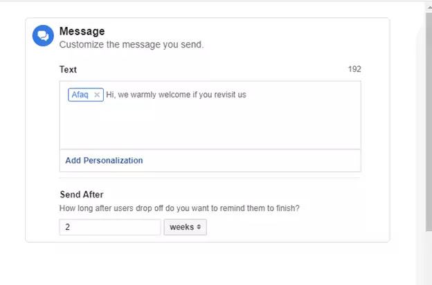 Automated Responses or Auto Reply messages set-up in fb page