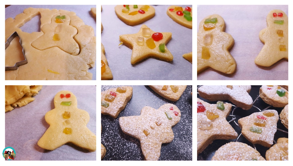 Galletas de vainilla con fruta confitada - ¡Huele Bien!