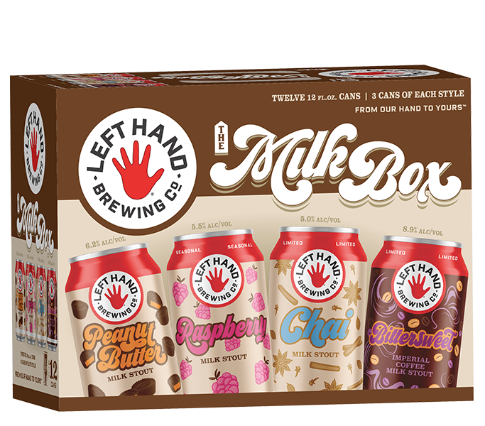 The Wine and Cheese Place: Left Hand Milk Box