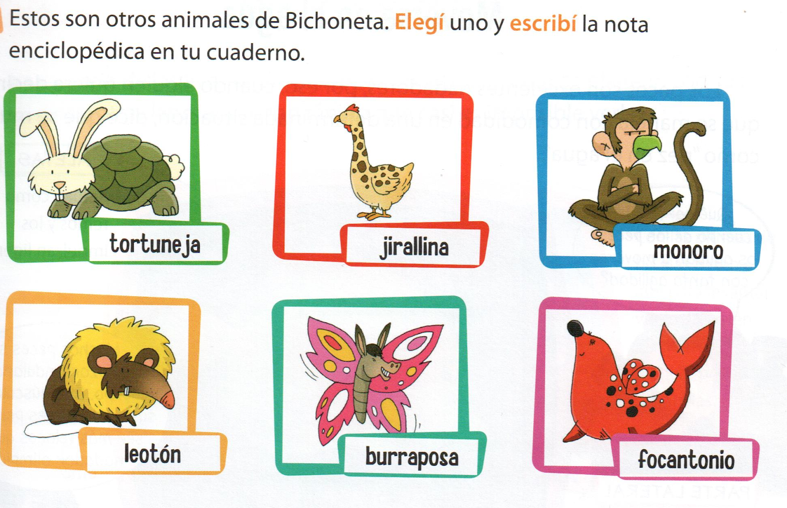 2ºB Primaria: PRÁCTICAS DEL LENGUAJE
