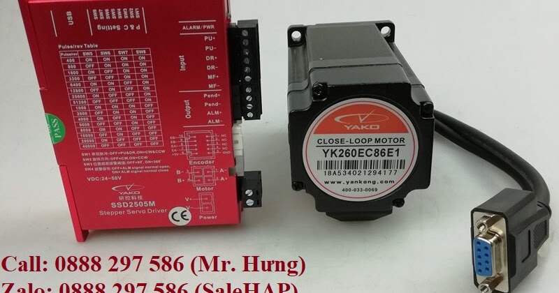 Động cơ bước Yako YK260EC86E1
