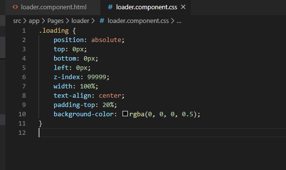 CRM HUB: How to show Loading Spinner icon using service in Angular ...