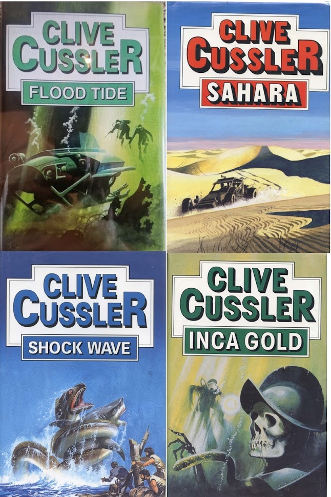 Clive Cussler Book Collecting: Large Print Books