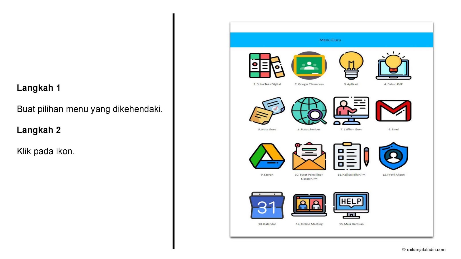 Modul Asas Portal DELIMa / Digital Learning KPM