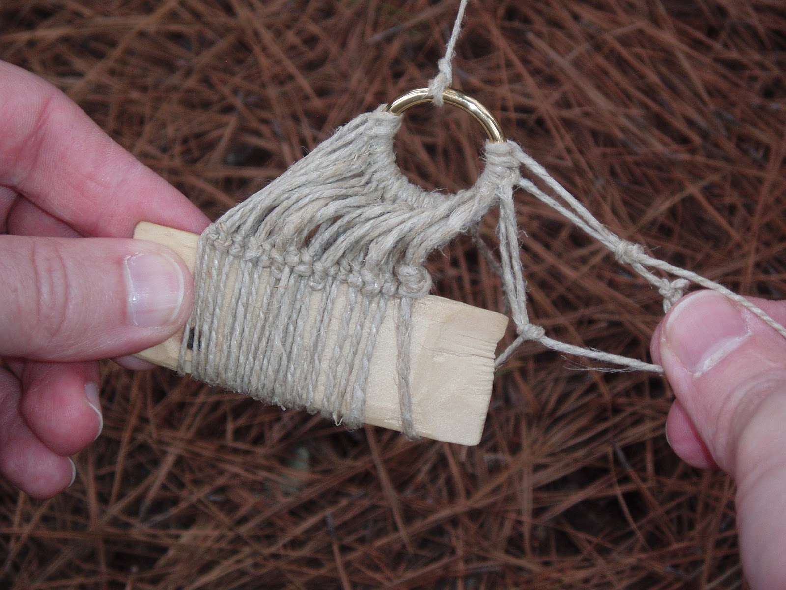 Making A Purse Net - Part 2