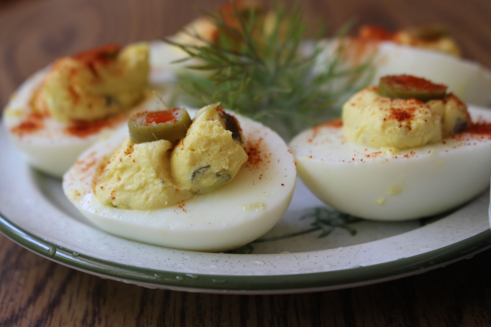 A Southern Grace: angeled eggs