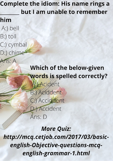 Basic English MCQ English Grammar Objective Question And Answer SET basic-english-mcq-english-grammar-objective-question-and-answer-set