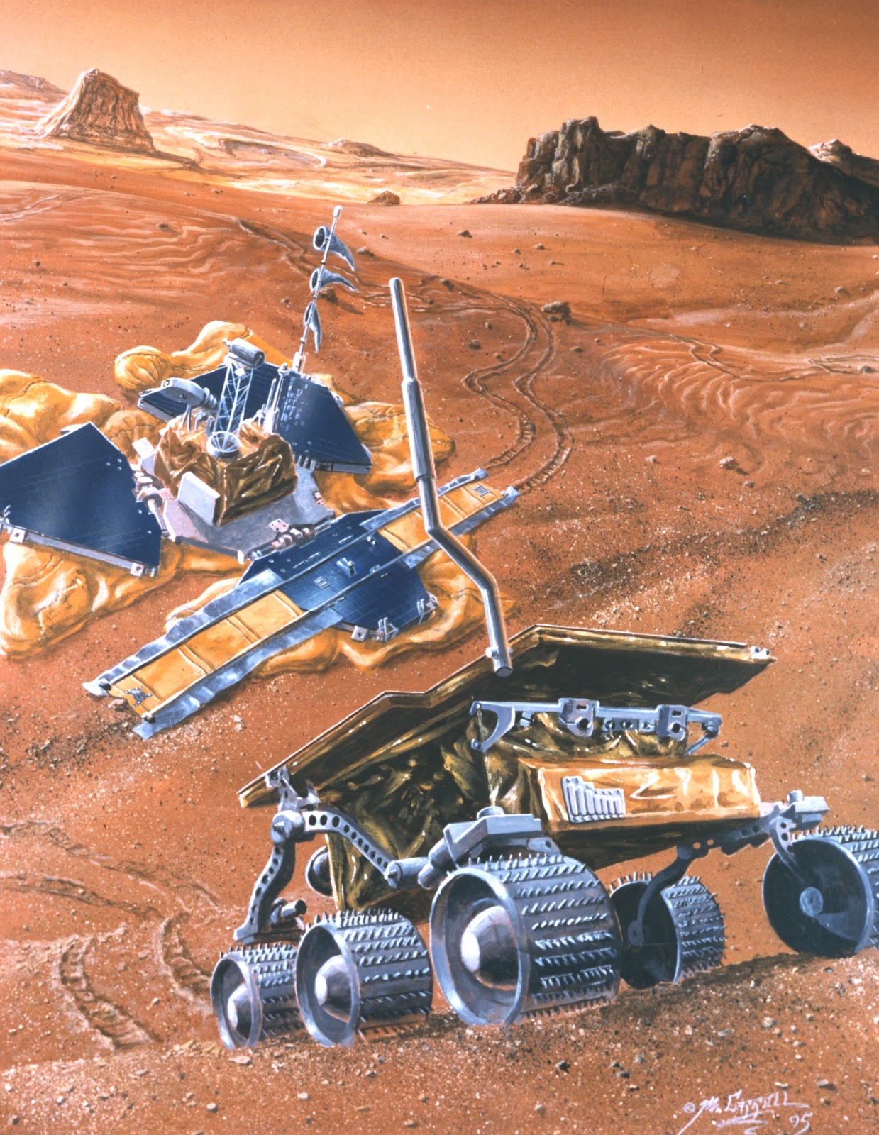 Orbiter.ch Space News: Anniversary of the Mars Pathfinder Landing