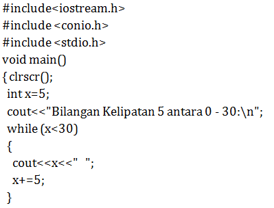 Dasar Pemrograman Komputer: Contoh While dan Do While Dengan Bahasa C++