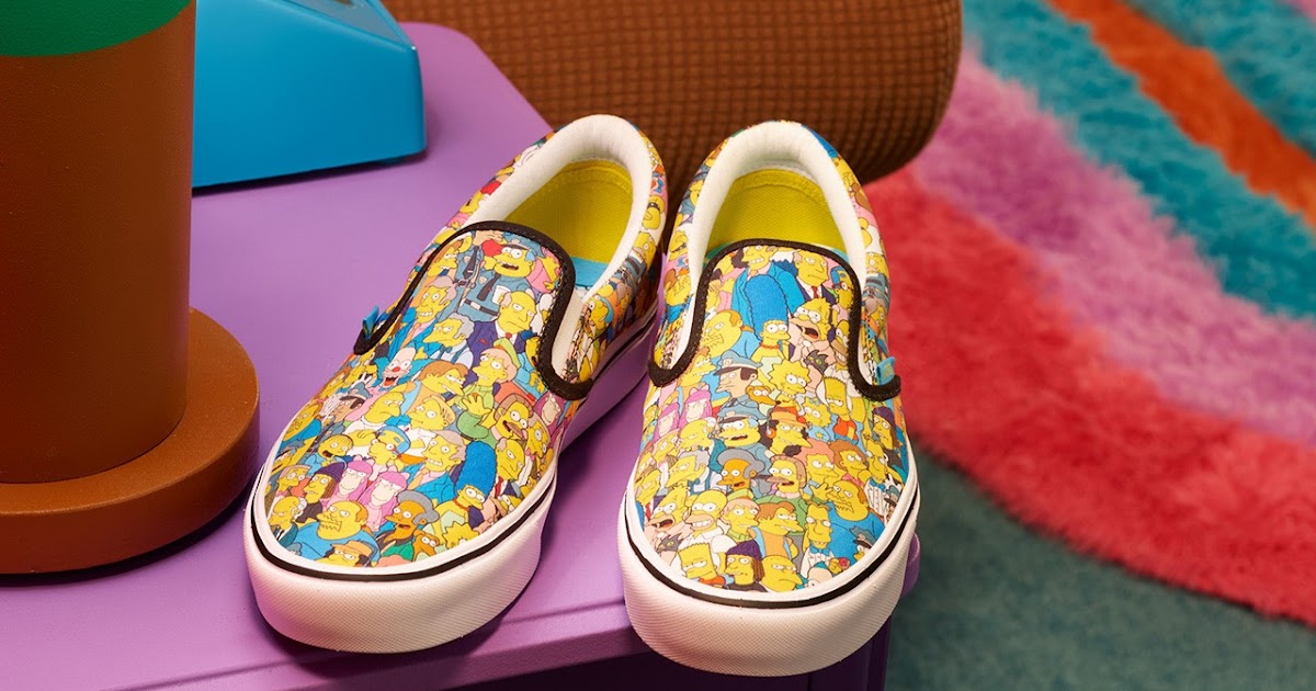 Vans x The Simpsons Collection - Planet of the Sanquon