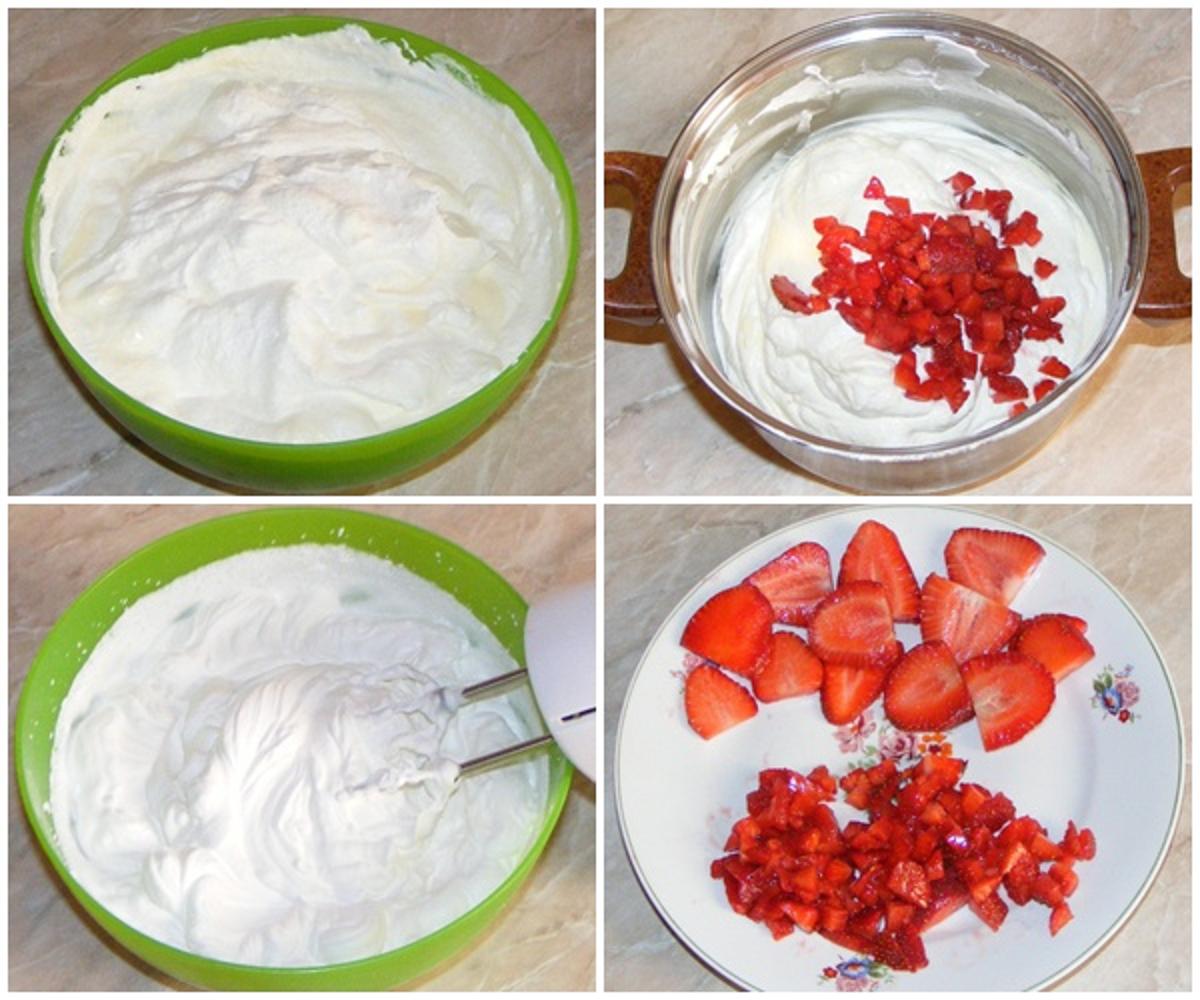 Tort diplomat cu capsuni | Preparatedevis.ro