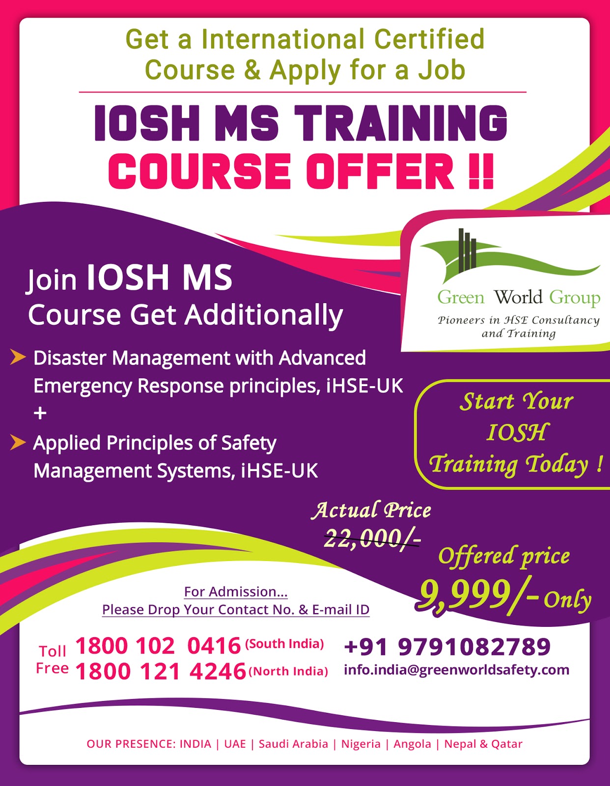 IOSH Safety Course in Patna | IOSH Course Training in Patna - Nebosh ...