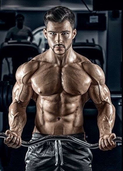 Male Bodybuilders Transformed Into Massive Bulging Flexing Muscle