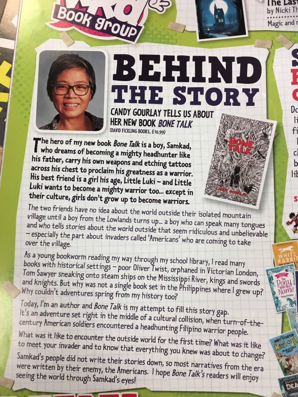 Born Today! Meet BONE TALK ~ Candy Gourlay