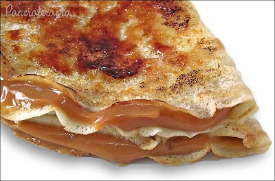 Receitas e Coisinhas: Crepe de Doce de Leite
