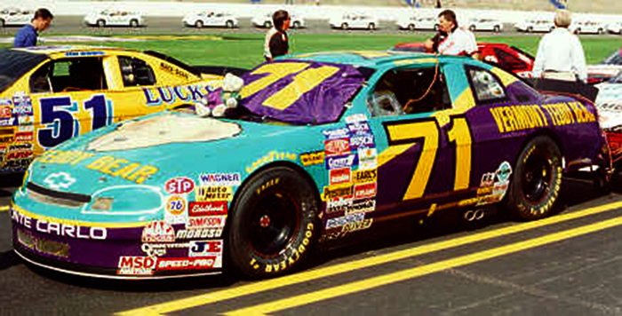 NASCAR Racing Champions Blog: Kevin Lepage #71 Vermont Teddy Bear Chevrolet