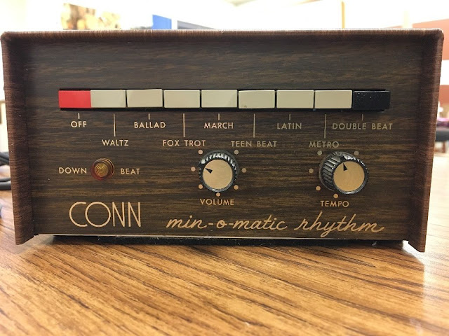 MATRIXSYNTH: CONN min-o-matic rhythm Drum Machine
