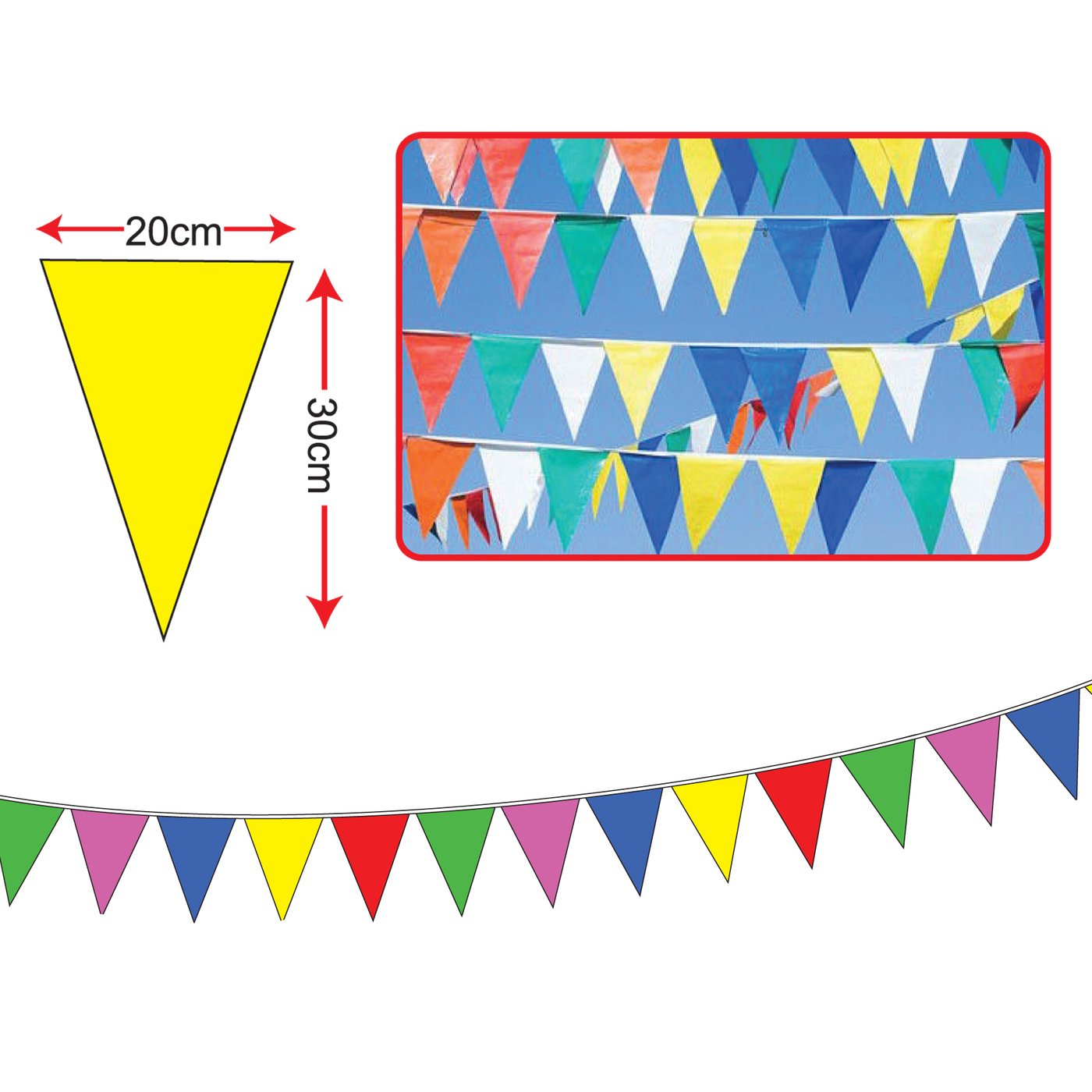 Fullhouse 99: A- Triangle Flagline (PVC)