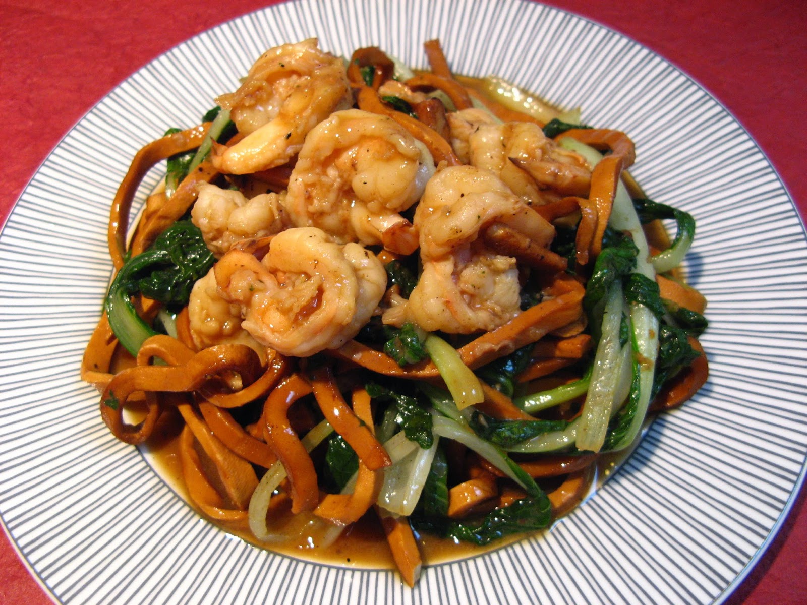 Duck Soup Easy: Shrimp with Shredded Spice Tofu (五香豆腐絲蝦, Ng5 Hoeng1 ...