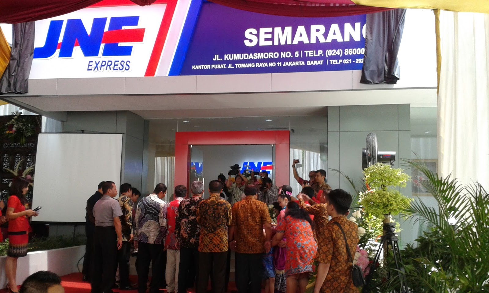 JNE Semarang Siapkan Public Space buat UKM dan Komunitas di Gedung Baru