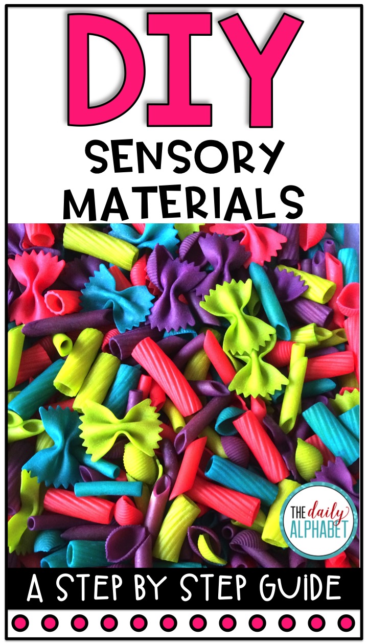 Monday Made It: Sensory Materials! - The Daily Alphabet