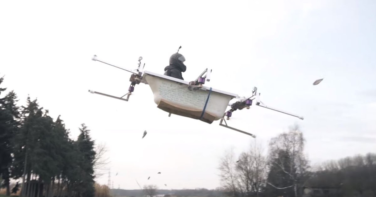 NEWS: Flying bathtub is less than relaxing | The Test Pit