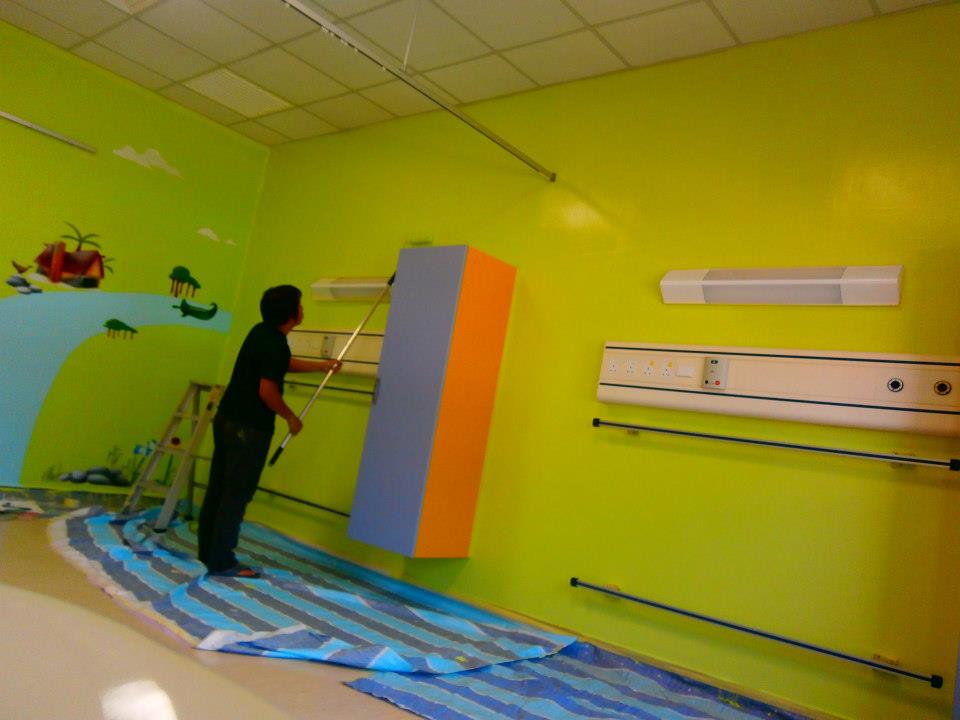 WARNA ARTS: MURAL CHILDREN WARD PROJECT :: HOSPITAL TAMPIN N. SEMBILAN
