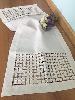 Aprende cómo hacer deshilado artesanal en tela de lino ~ Haz Manualidades