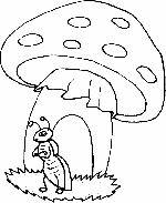 Lumea lui Scolarel...: Ciupercuțe vesele de colorat