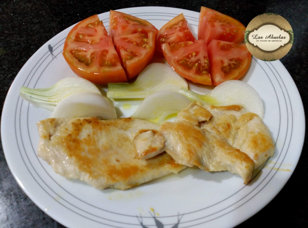 Las abuelas un mundo de sabiduria: Pechuga de pollo asada con tomate y ...