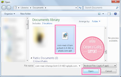 OH MY GIRL Support: Idol Champ Vote with PC