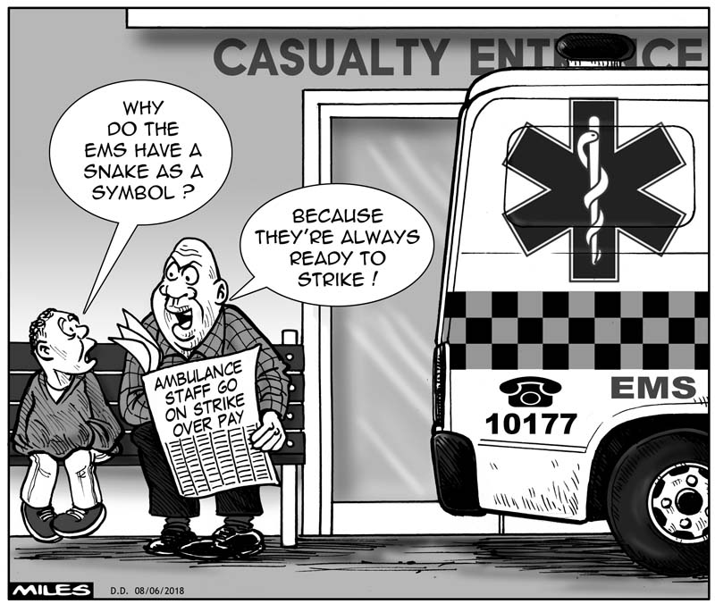 Cartoons by Miles: Essential staff