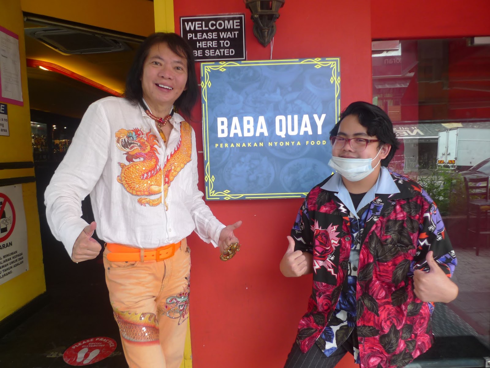 Kee Hua Chee Live!: BABA QUAY THE SENSATIONAL NEW NYONYA PERANAKAN CAFE ...