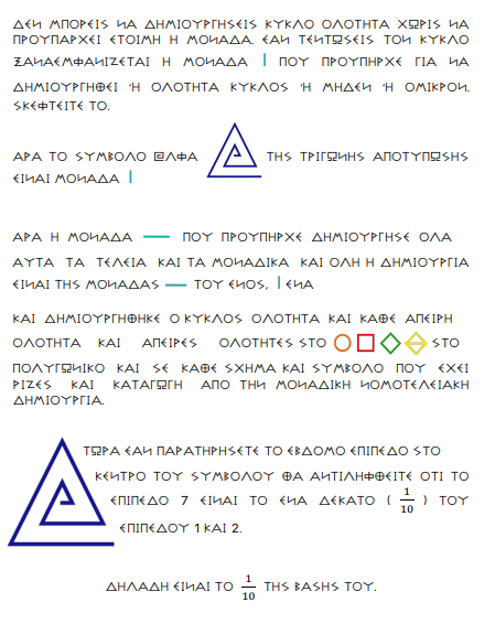 ΤΡΙΓΩΝΙΚΟ ΣΥΜΒΟΛΟ ΤΩΝ ΑΛΦΑ - ΚΑΛΛΙΔΙΚΗ