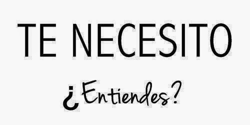 Reflejos de Luz: Te necesito