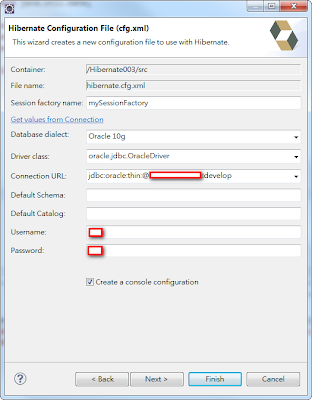 William's 秘密基地: 在Eclipse中，使用JBoss Tools 建立 Hibernate 相關 映射檔案(java,hbm.xml,cfg.xml等)
