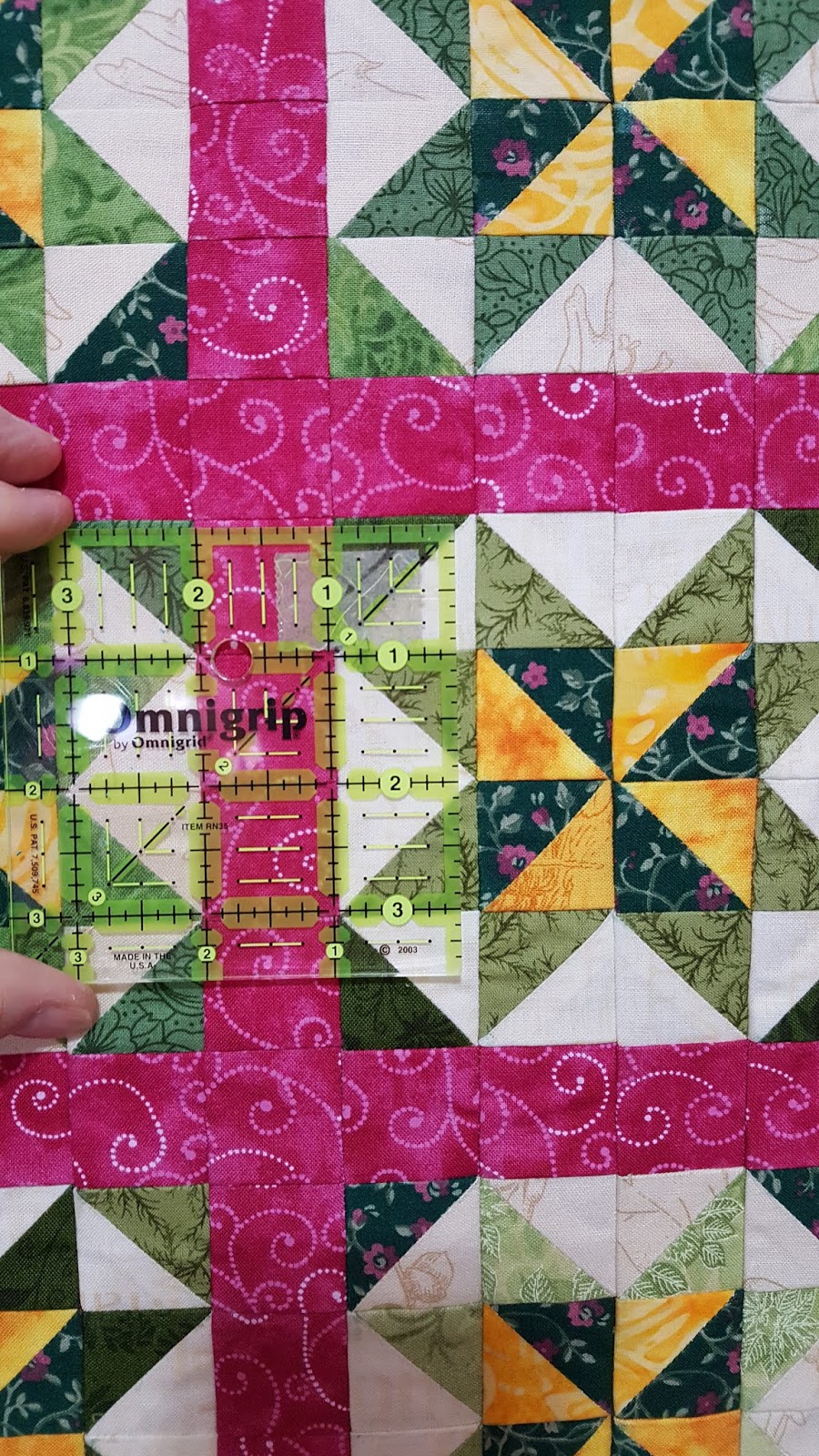 Gypsy Dreamer Quilts: New-To-Me Easy Piecing Grid