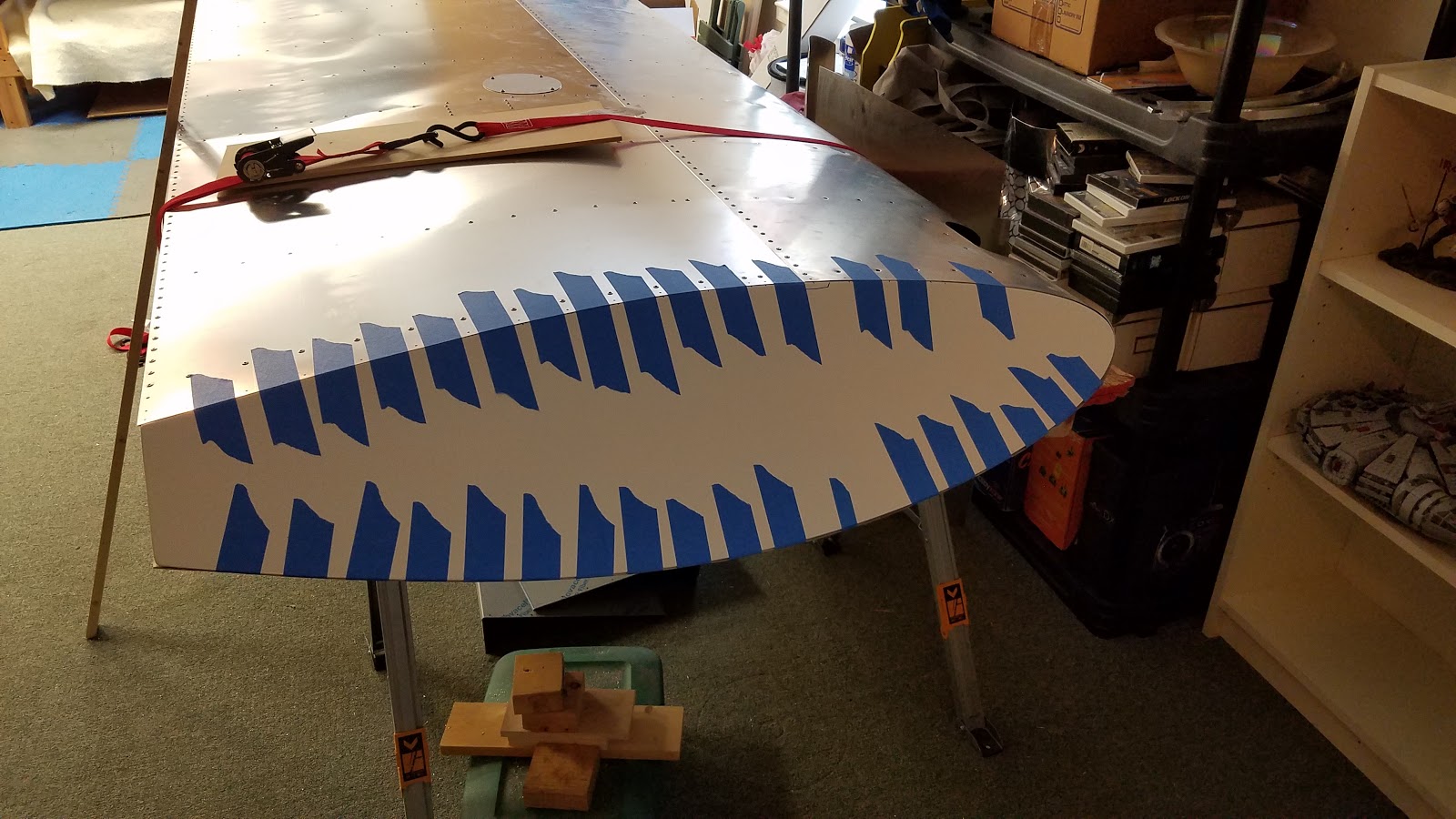 Paegelow's Waiex-B Build Log: LH Wingtip + Wingtip Lights (5)