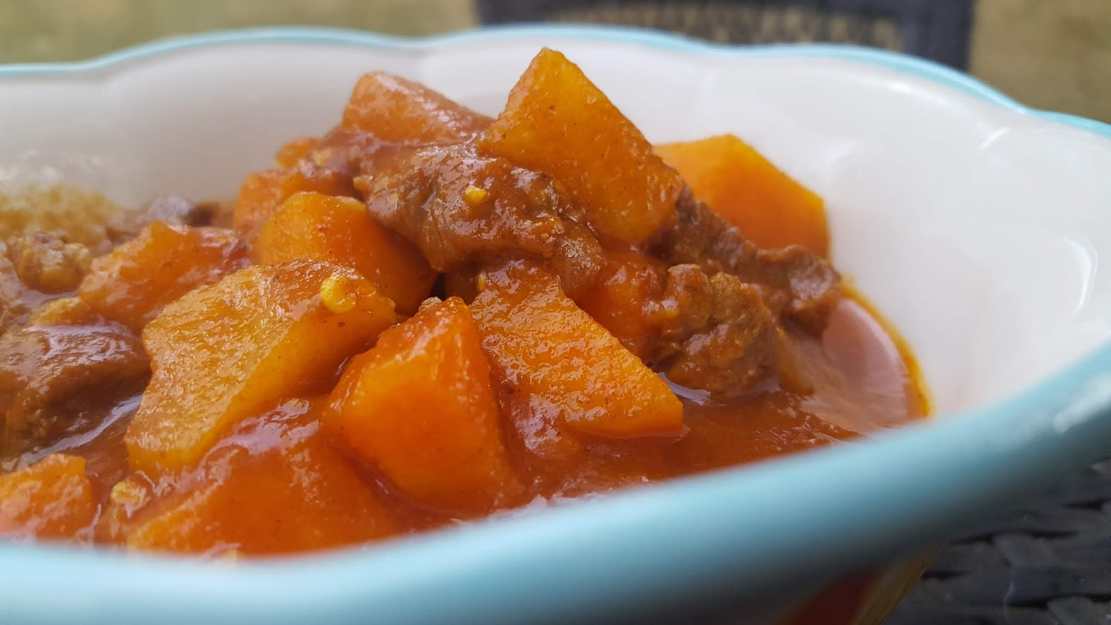 #SoupSaturdaySwappers ~ Moroccan Apple and Sweet Potato Beef Stew