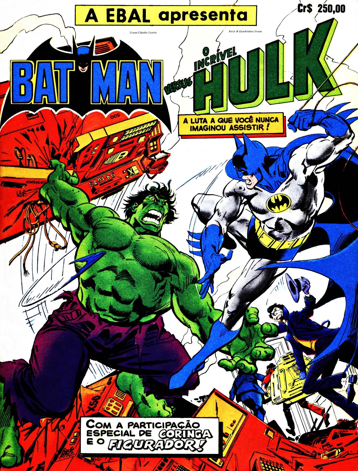 CAVERNA DO HULK: Hulk versus Batman (EBAL) para download.