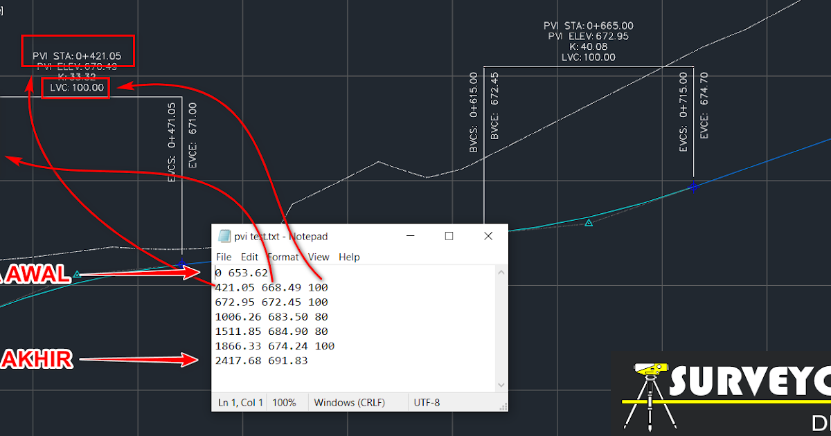 Autocad Civil 3D - Membuat Profile Design Menggunakan alat CreateProfileFromFile | Surveyor Drafting