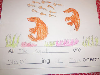 Mrs. Wood's Kindergarten Class: Ocean Nouns and Verbs