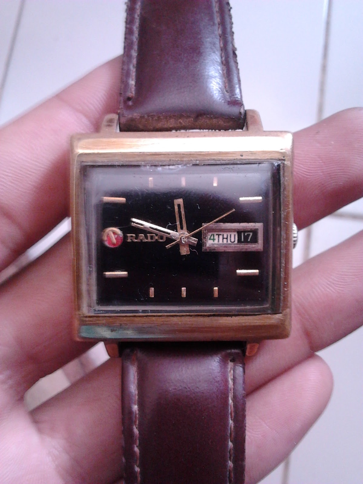Jam Tangan Jadul/Vintage Rado (Model Segi Empat) ~ Jam Jadul Vintage ...