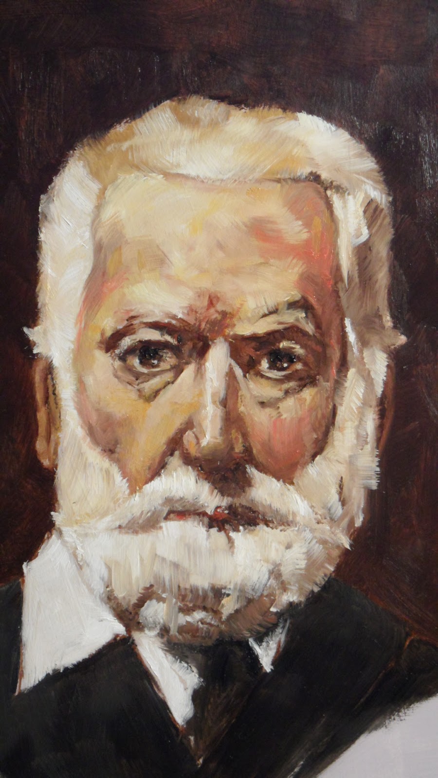 matières, couleurs et formes ...: d'après Léon BONNAT, portrait de ...