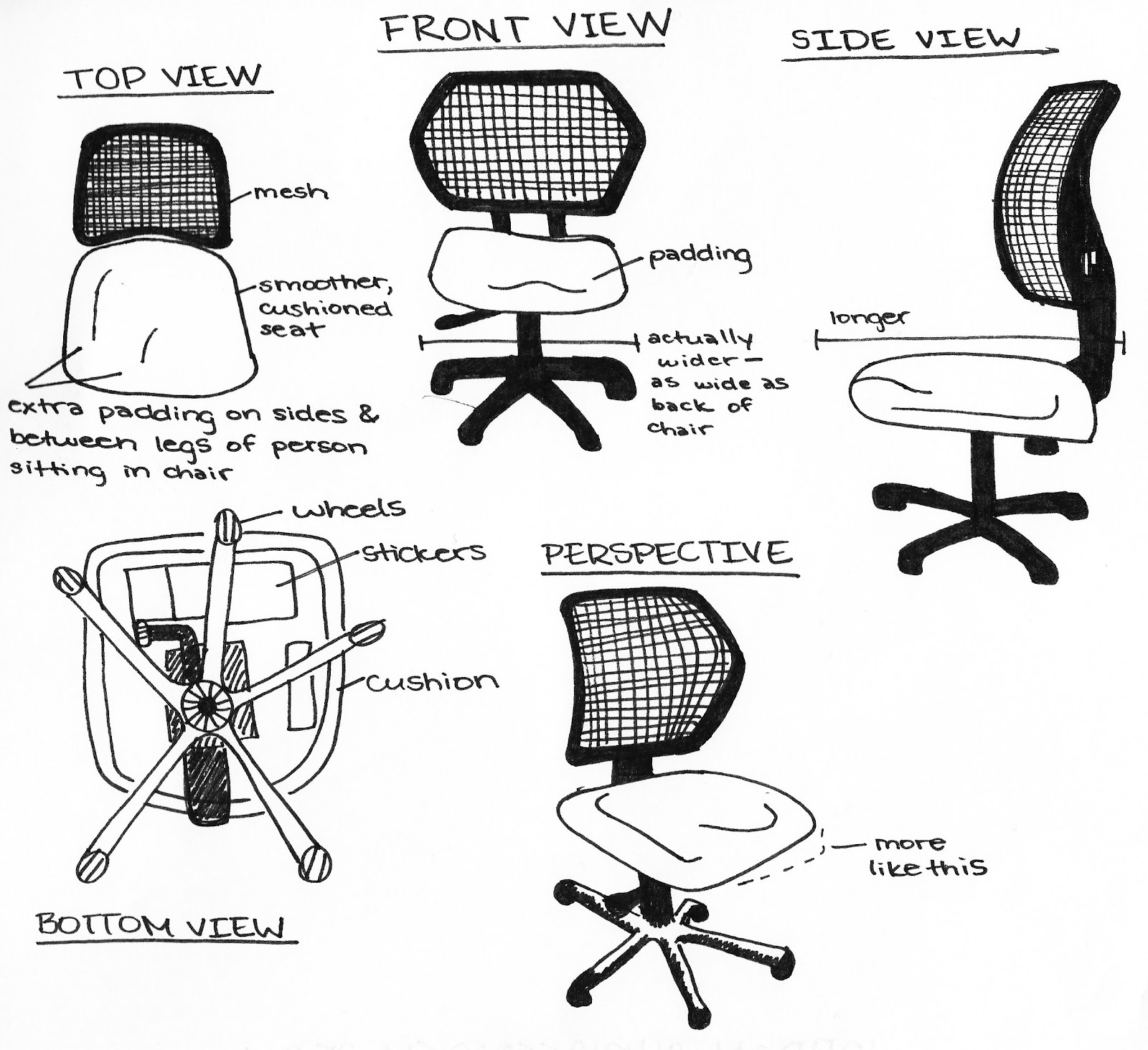 Jordan Christensen Design Portfolio: Sketches